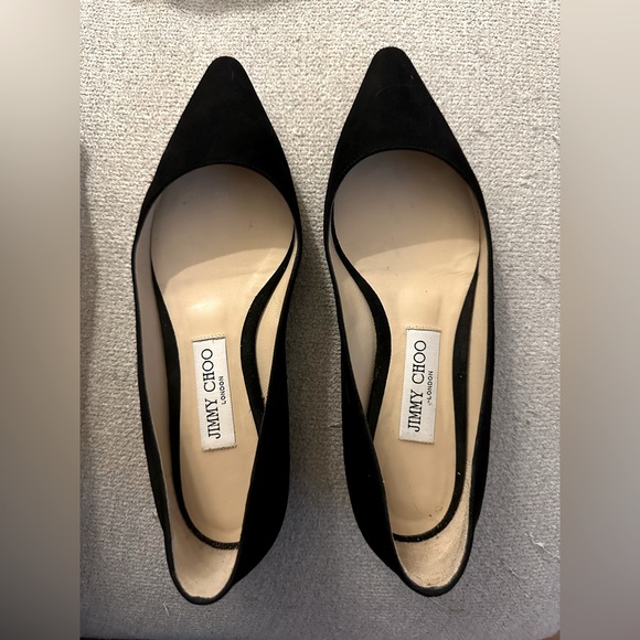 Jimmy Choo | Shoes | Jimmy Choo Suede Flats Romy | Poshmark